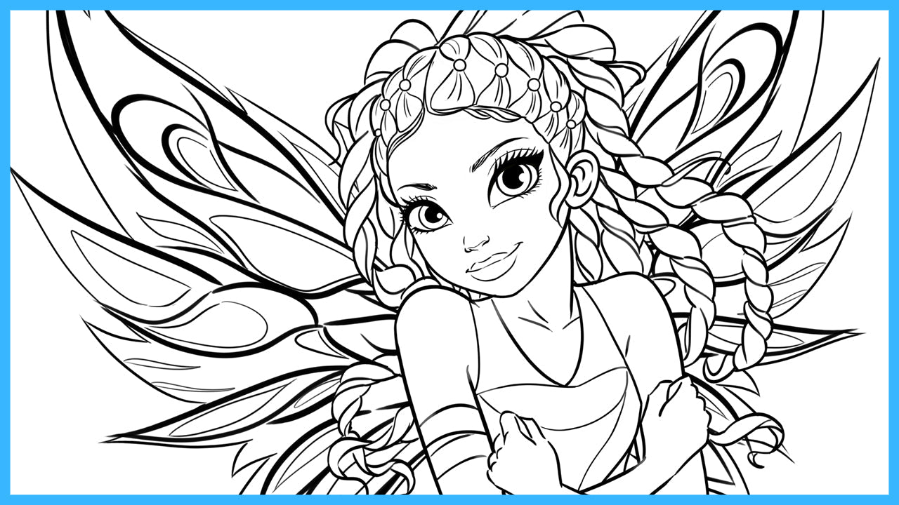 winx club aisha coloring pages