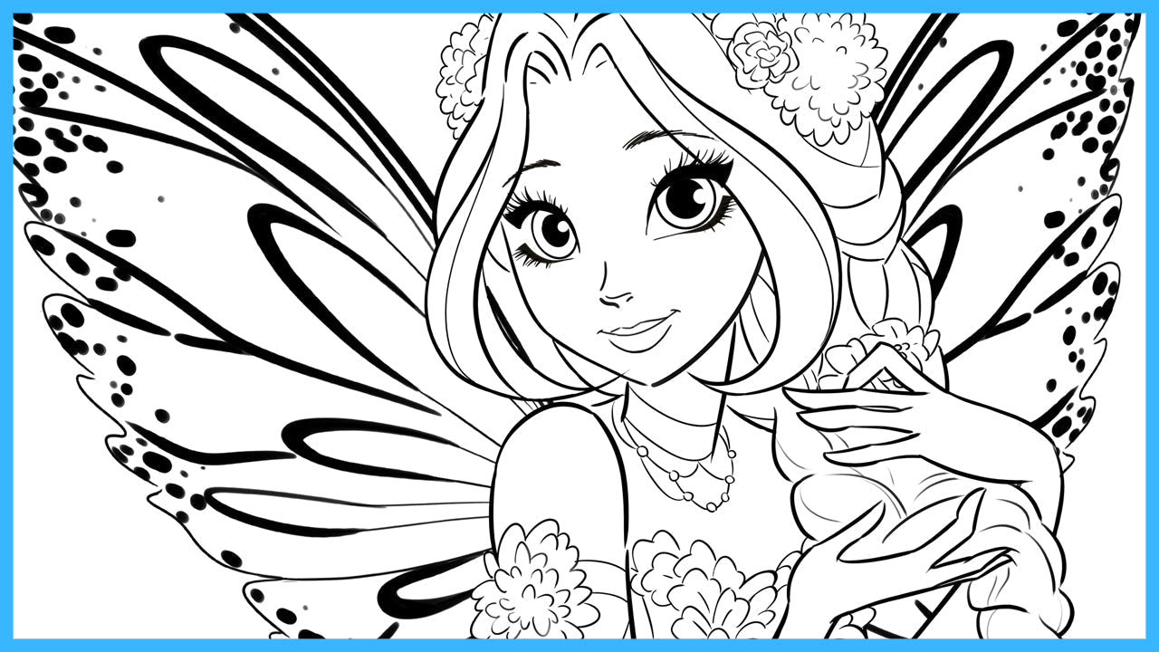 winks coloring page