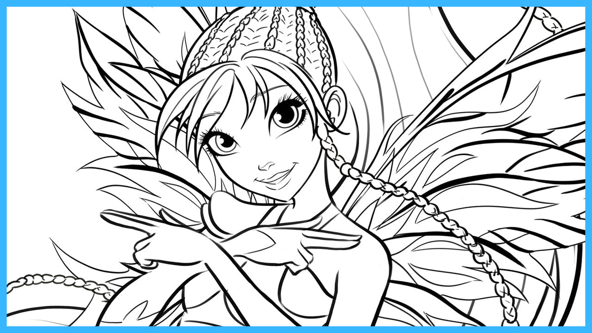 sirenix winx club coloring pages
